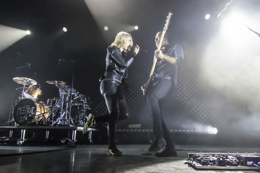 Metric delivered an arena caliber performance at The Fillmore