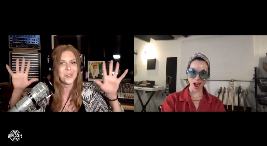 St. Vincent: St. Vincent & Raina discuss Steely Dan (World Cafe at Home ...