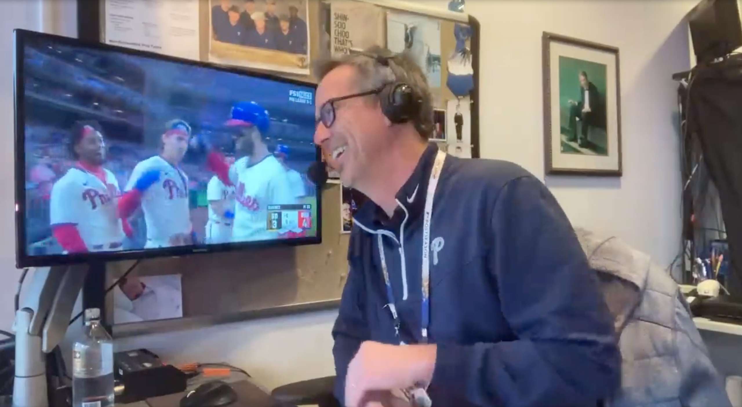 Bedlam at the Bank: Phillies' Scott Franzke talks clutch moments on ...