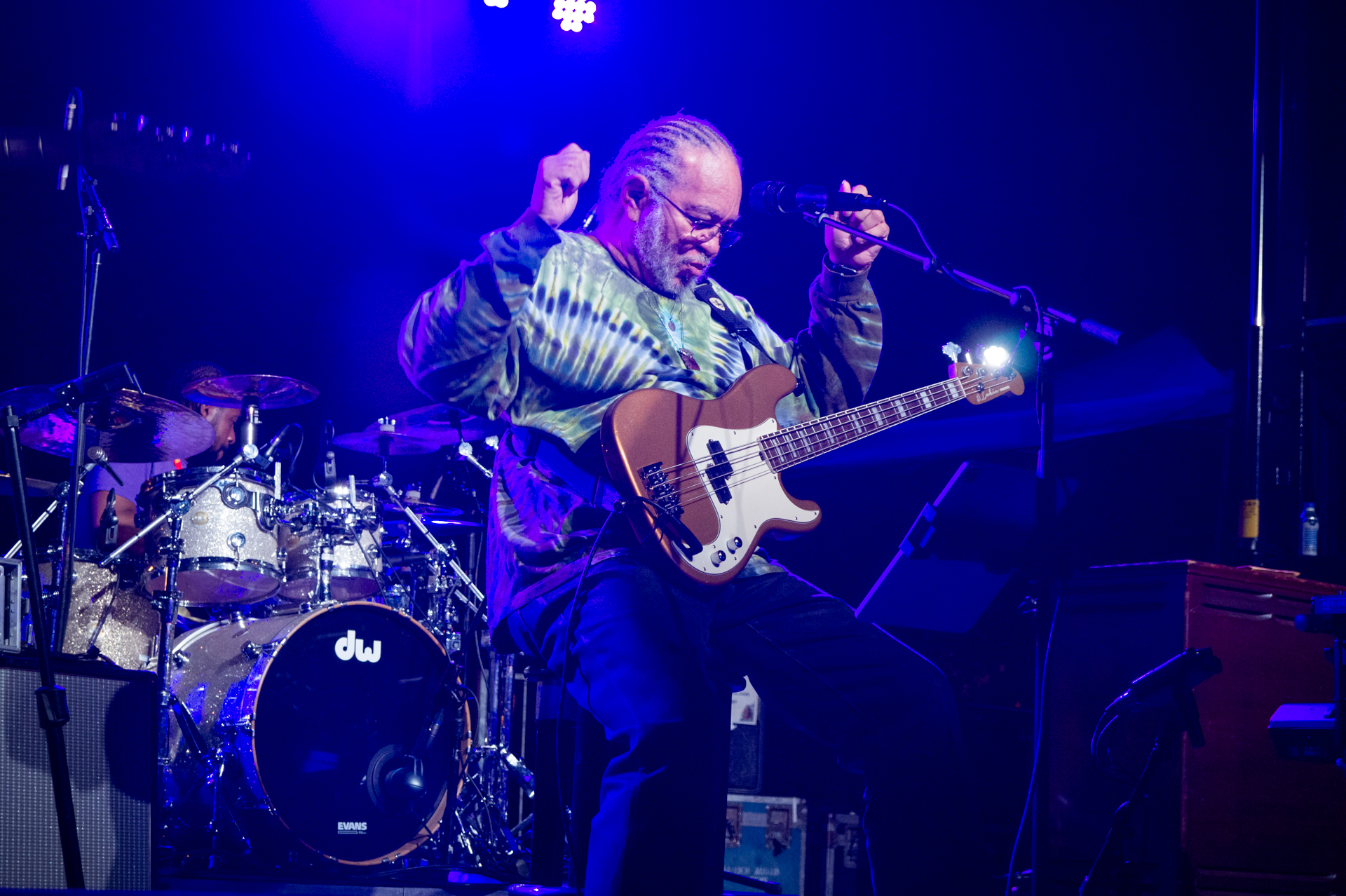 George Porter Jr. and Runnin' Pardners jam out on the Marina Stage - WXPN | Vinyl At Heart
