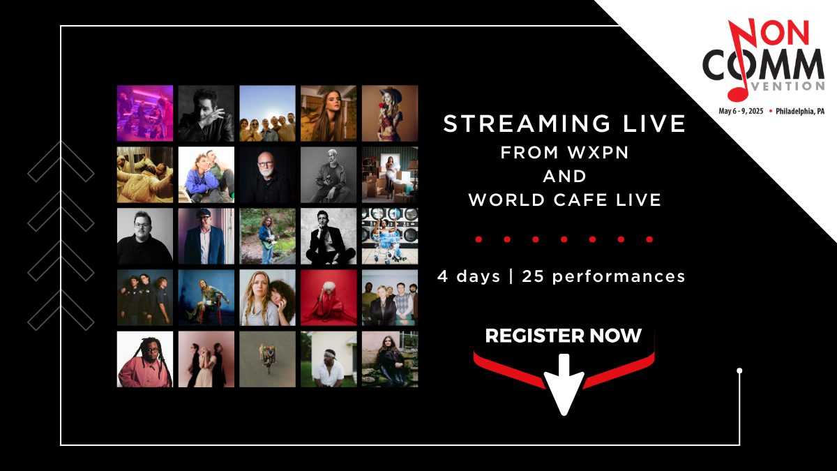 RSVP to Watch NON-COMM 2025 Live 🎶 - WXPN | Vinyl At Heart