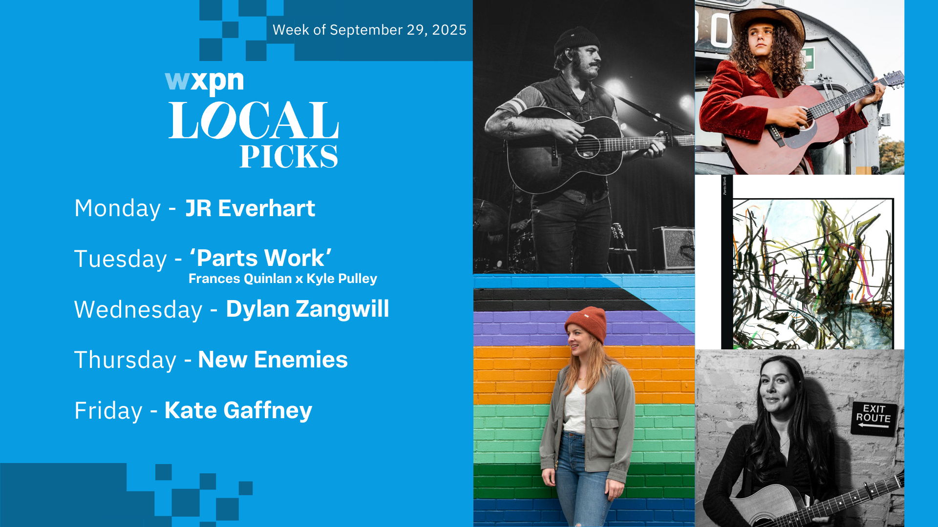 WXPN Local Picks - Week of September 29, 2025 - WXPN | Vinyl At Heart