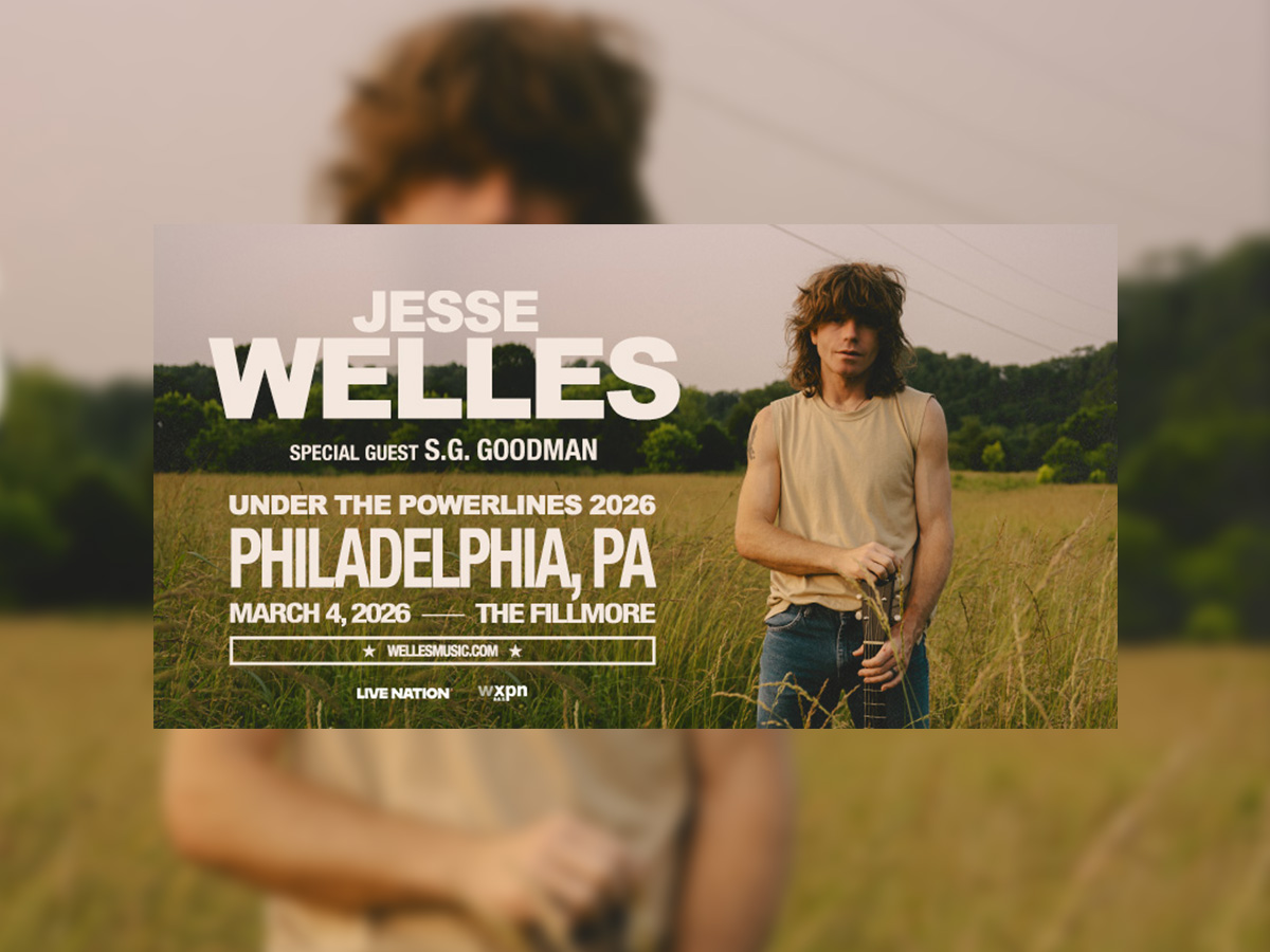 Ticket Giveaway: JESSE WELLES - WXPN | Vinyl At Heart